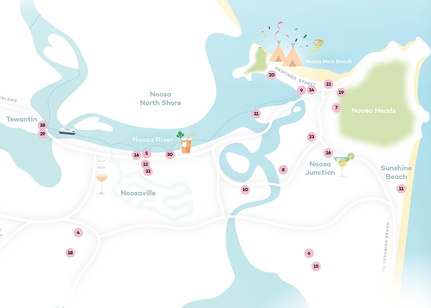 Visit Noosa | Maps