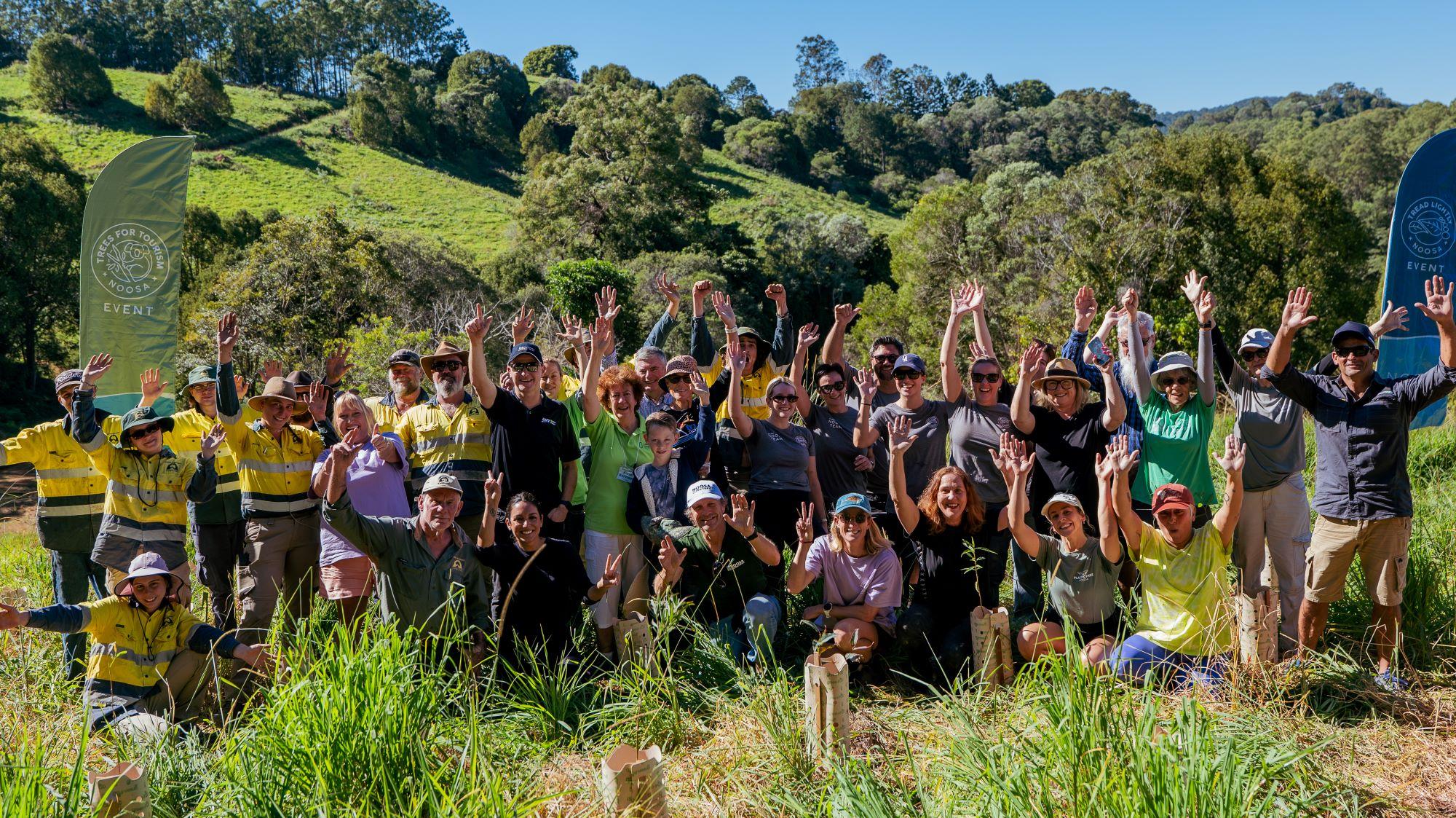 Visit Noosa | Trees for Tourism Biannual Tree Planting Event Sees…